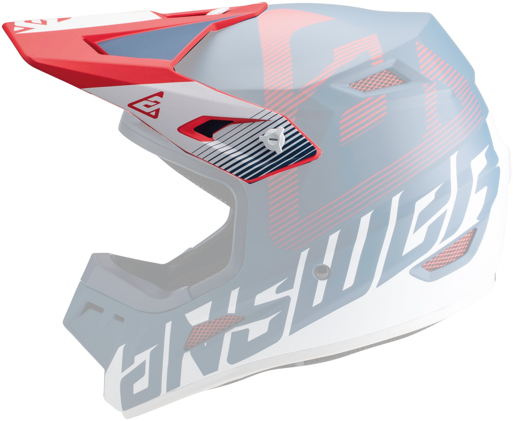 Answer AR1 V2 Bold Visor - Red/White | P/N 447733 for sale online | eBay