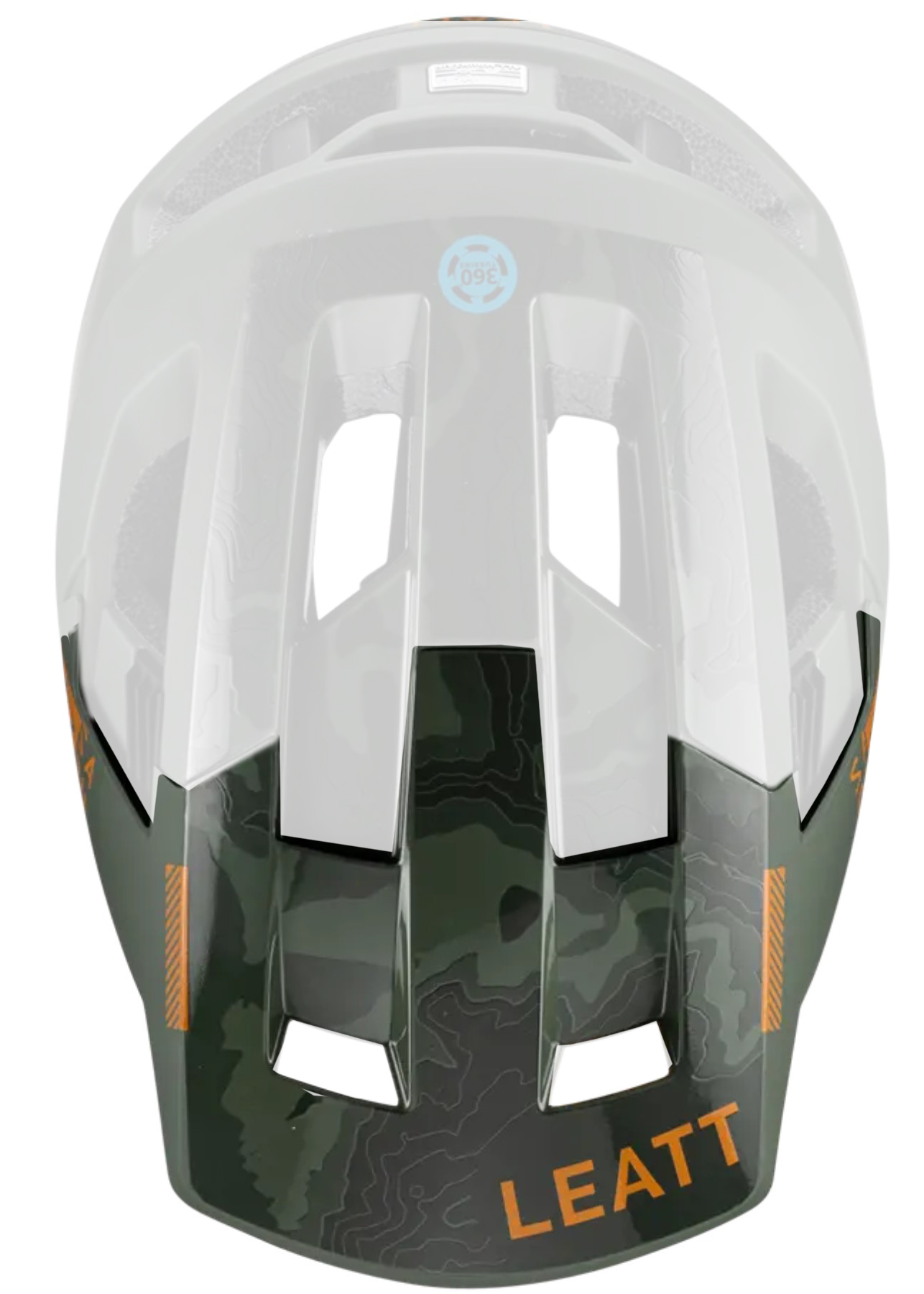 Leatt 4.0 V23 All Mountain Helmet Visor/Peak | eBay